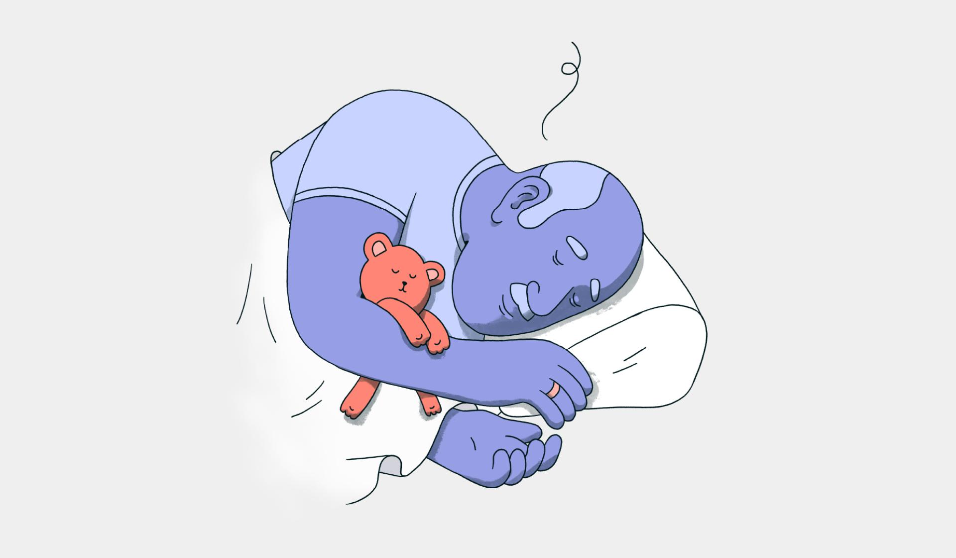 Slapen met een knuffel is gezond (ook voor volwassenen) | KRO-NCRV