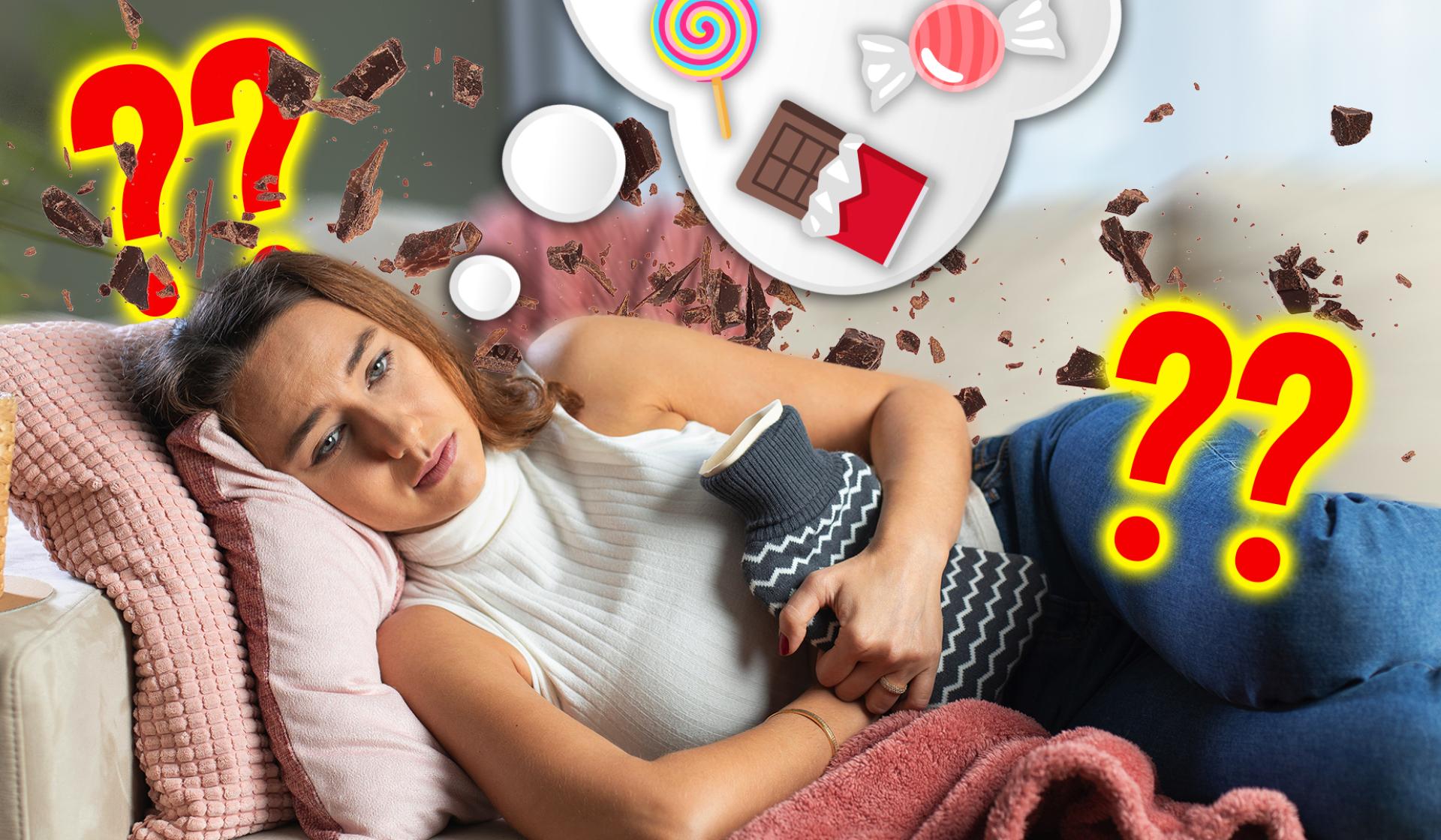 Menstruatie aangebroken? Dít is waarom ongesteldheid je hongerig maakt ...