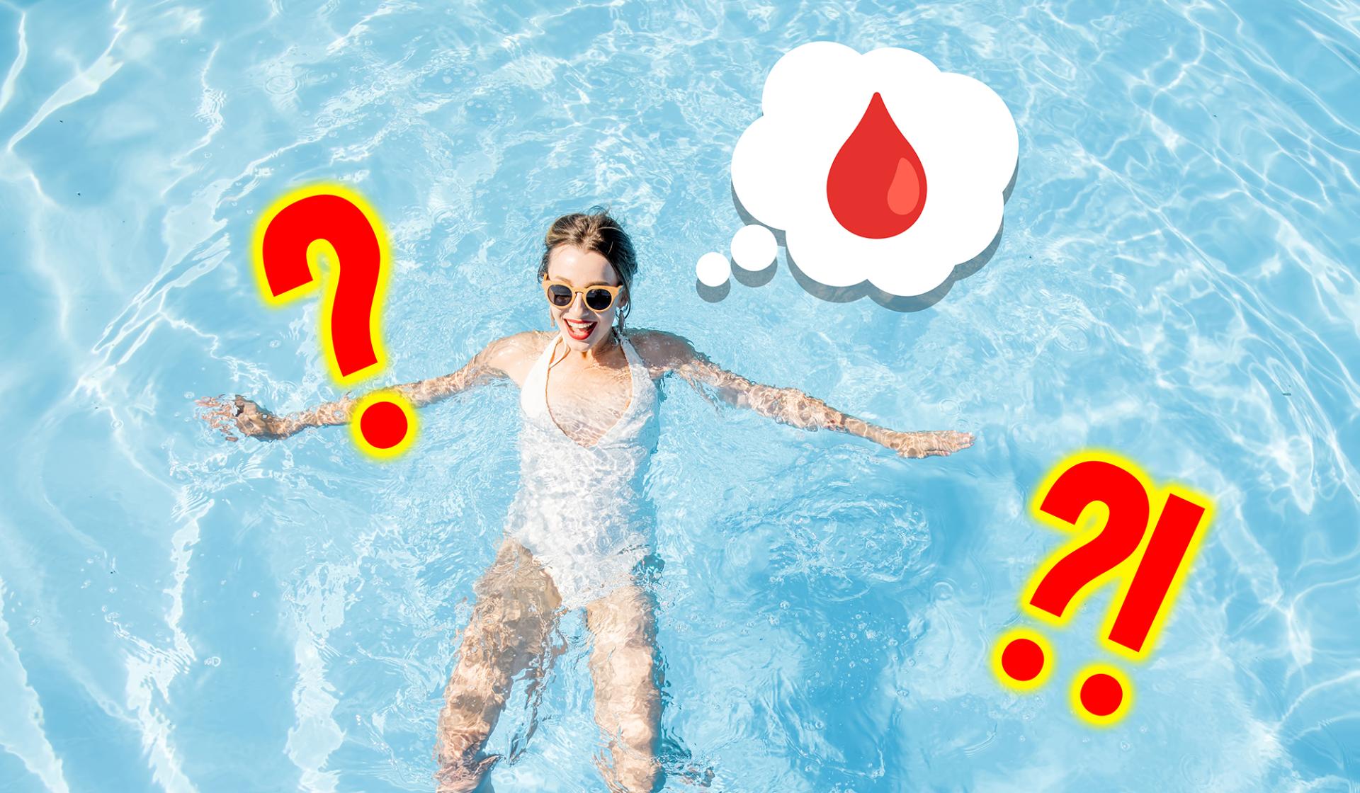 Kan je zwemmen als je ongesteld bent? | KRO-NCRV