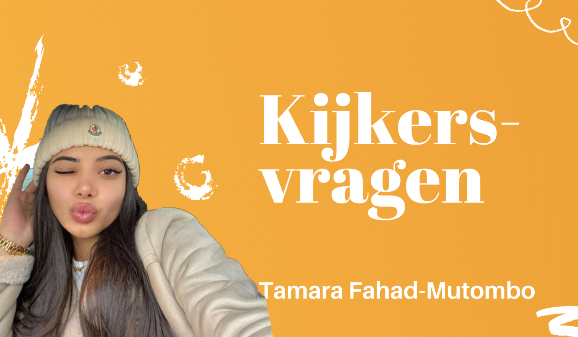 Tamara Fahad beantwoordt al jouw vragen | KRO-NCRV