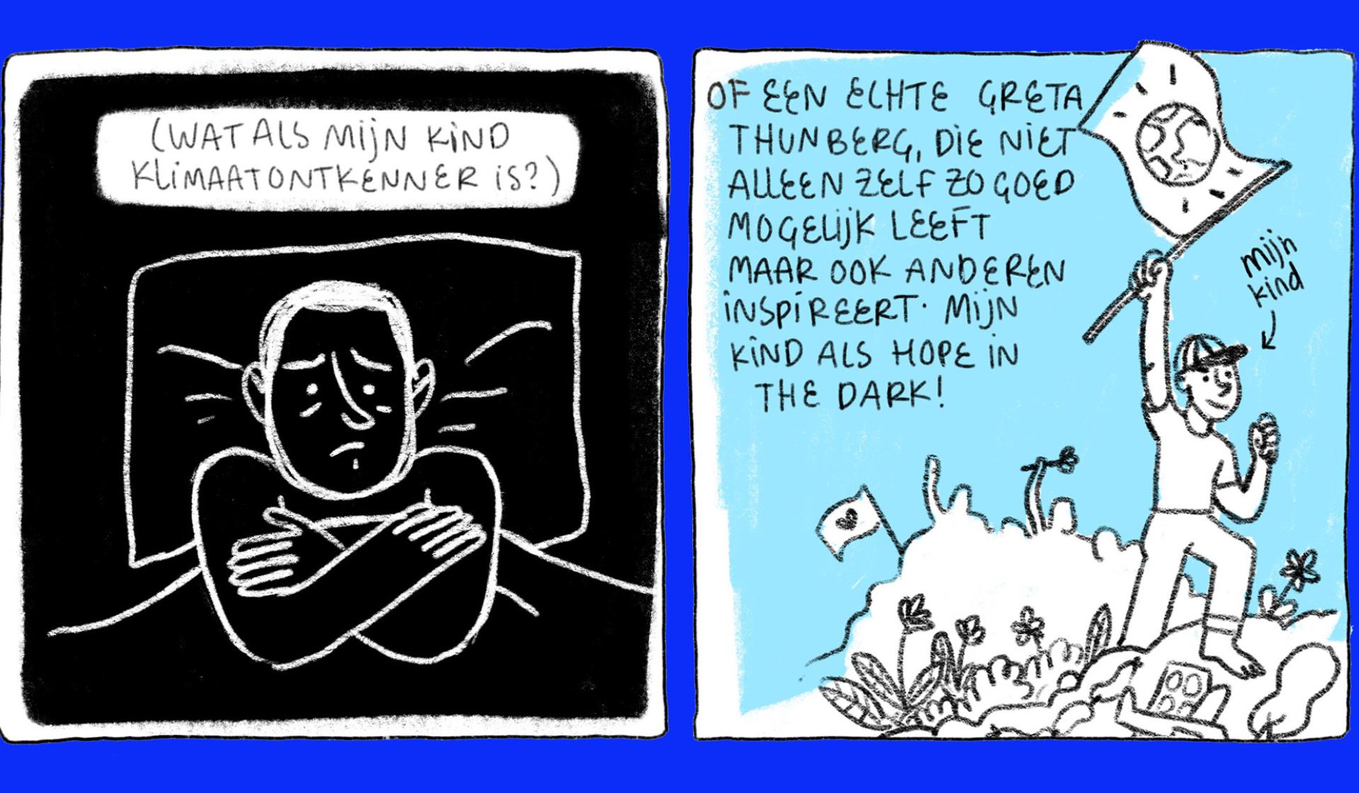 Emma wil een kind in tijden van klimaatverandering en tekent haar hoop ...