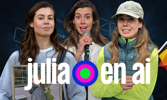 Tiktok-ster Julia Koopman ontdekt de mogelijkheden van AI in nieuwe KRO ...